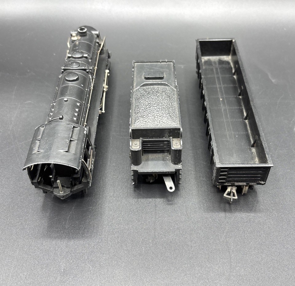 FLEISCHMANN Train 1366 Locomotive Coal Tender Freight Car 3x Lot ...