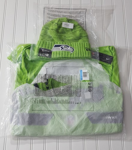 'COLOR RUSH COMBO' Russell Wilson Seahawks Vapor Lmtd jrsy men's sz M ...