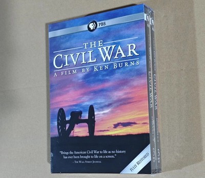 The CIVIL WAR A Film by Ken Burns PBS Complete Series DVD 6-Disc W/SLIP ...