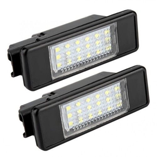 2Pcs 12V Auto Light White Led Number License Plate Light for Citroen C2 ...