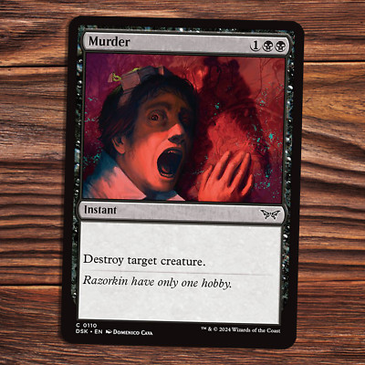 Murder - Duskmourn - MTG | eBay
