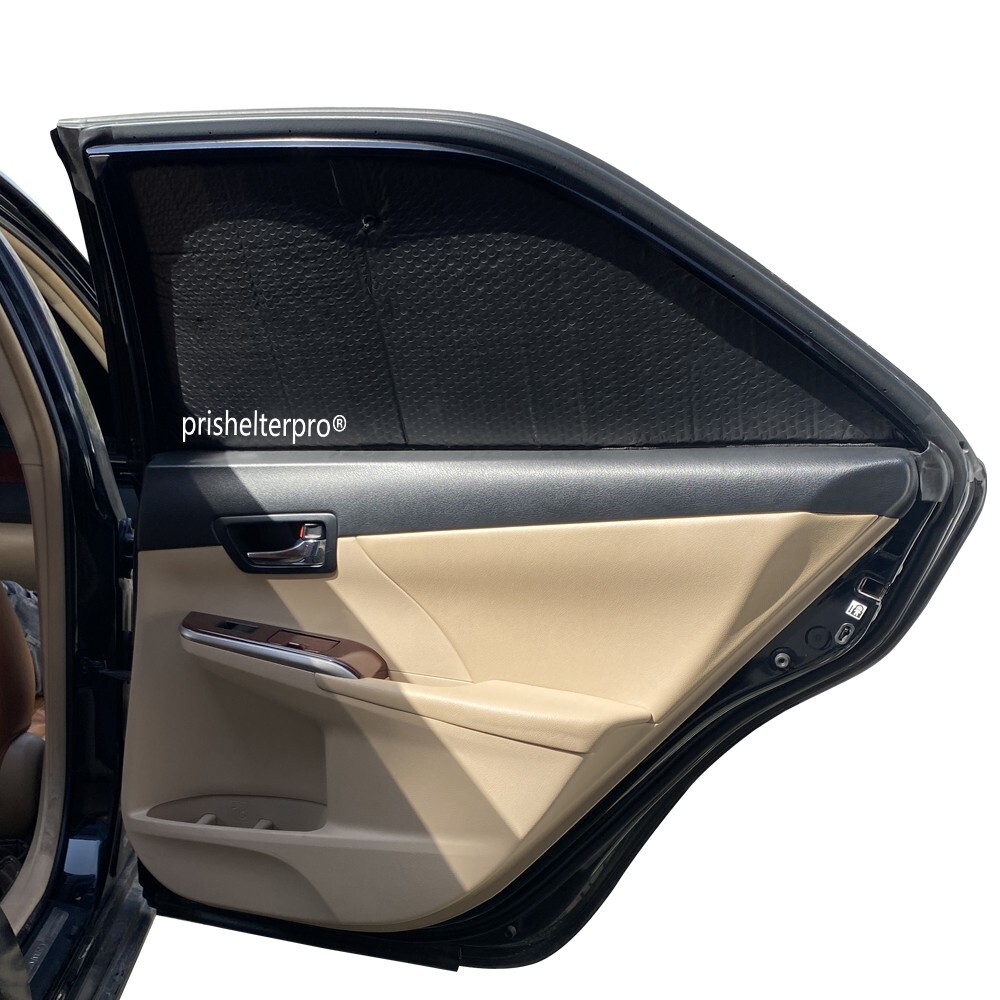 Fit For Toyota Camry 2012-2017 Side Window Black Silver Privacy ...