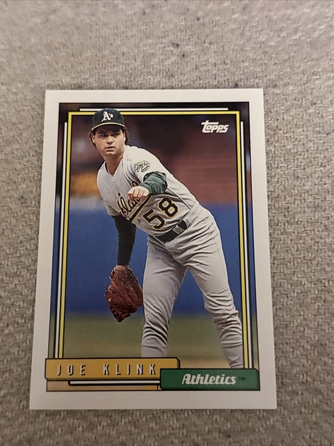 1992 Topps - #678 Joe Klink for sale online | eBay