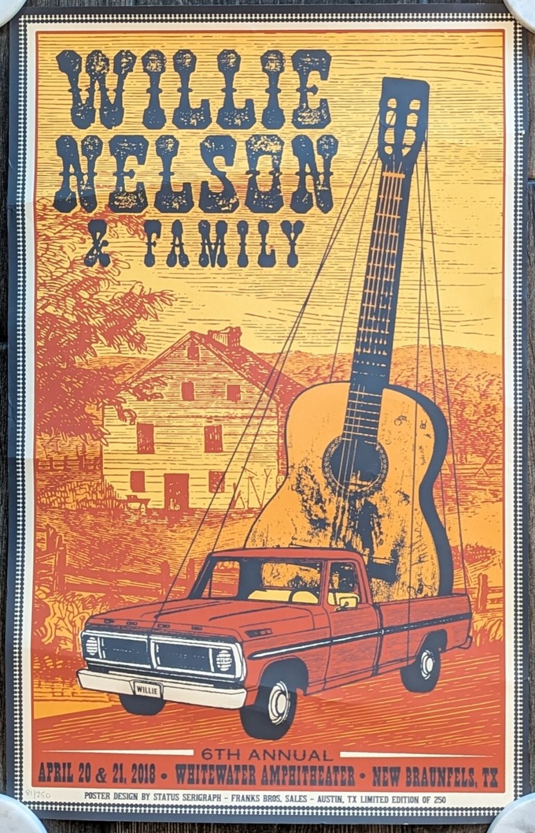 Willie Nelson Posters