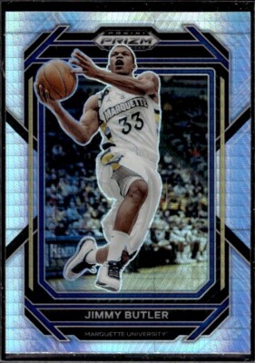 Jimmy Butler 2023 Prizm Draft Picks Silver PULSAR Prizm #56 Miami Heat ...