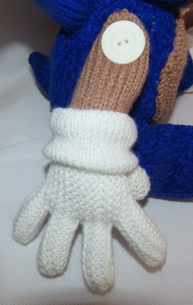 Sonic The Hedgehog Knitting Pattern
