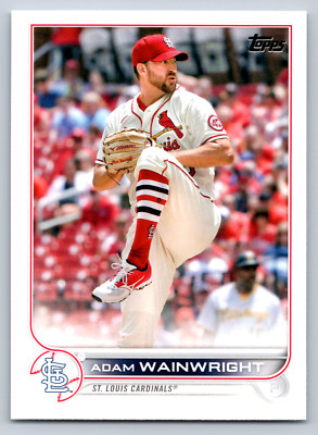 2022 Topps #34 Adam Wainwright St. Louis Cardinals Baseball Card | eBay