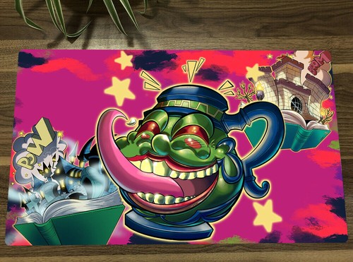 YuGiOh Table Playmat Toon of Greed TCG CCG Pad Trading Card Game Mat ...