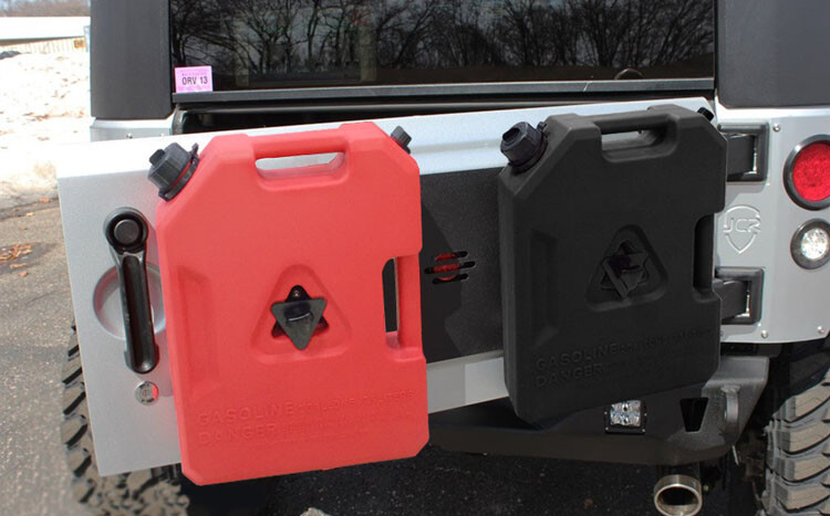 2 Gallon Gas Can with Mount Bracket for OVERLAND JEEP 4X4 OFFROAD | eBay
