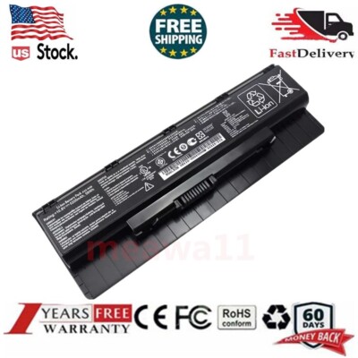 6Cell For Asus N46V N46VM N56VM N56VZ N76 N76V N76VM NEW A32-N56 ...