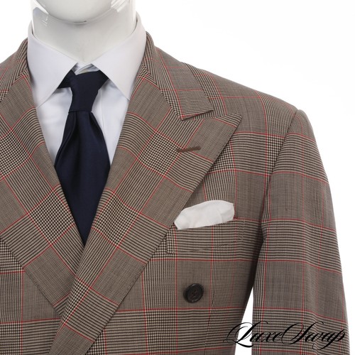 #1 MENSWEAR Vintage Polo Ralph Lauren Brown Glen Plaid Cinnamon Check ...