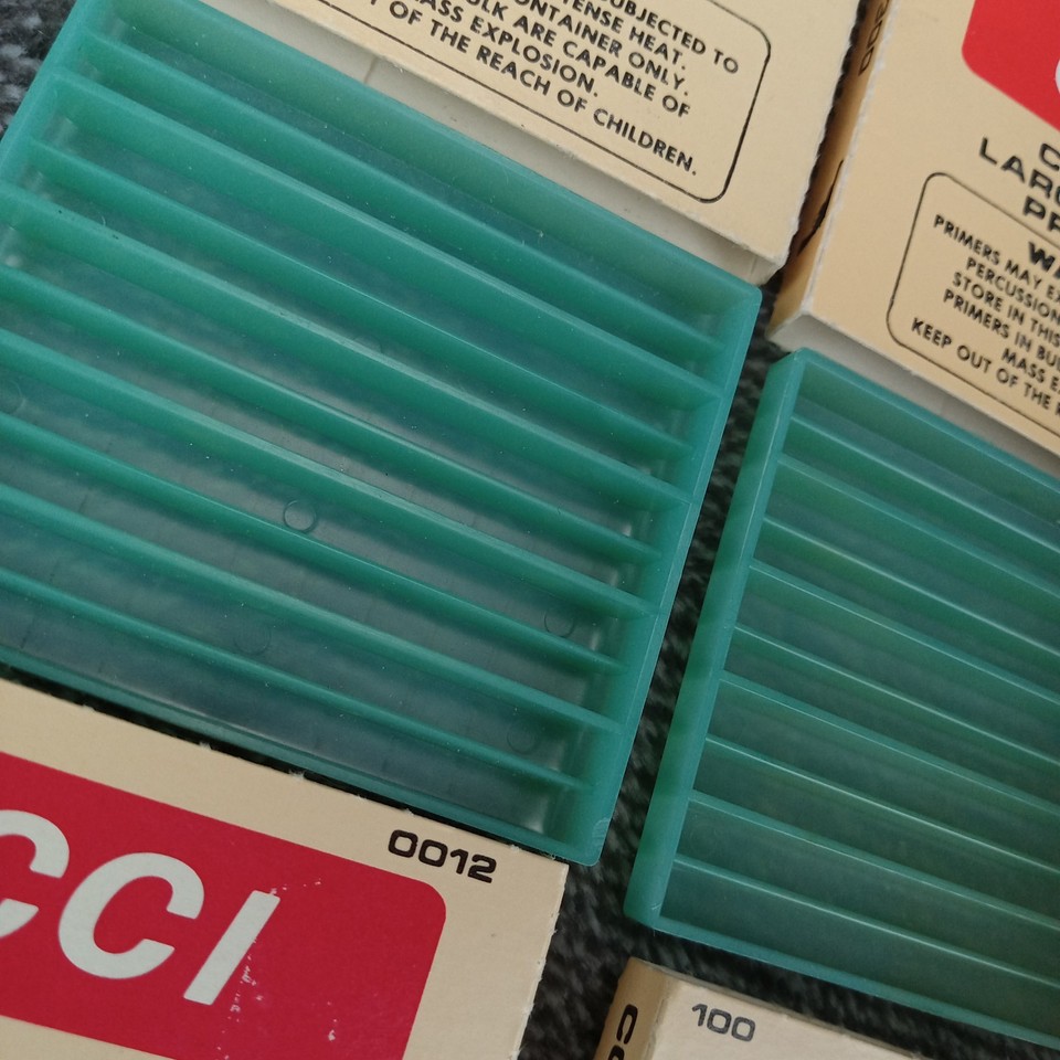 Vtg CCI 300 Large Pistol Primers EMPTY Boxes 0012 1 Brick Box 4 Small ...