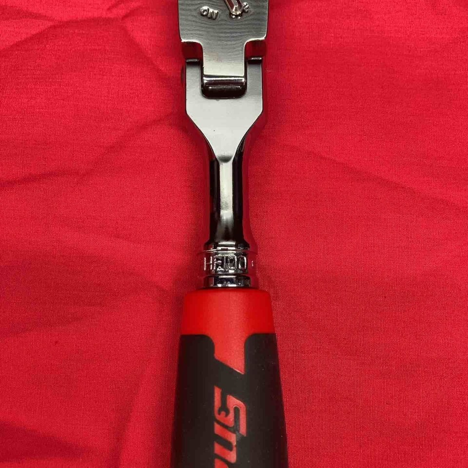 Snap-on FHF100 3/8 Soft Grip Flex Ratchet Red Grip Old Logo - | eBay