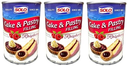Solo Gluten-Free Cake & Pastry Paste Filling Raspberry 3 Pack | eBay