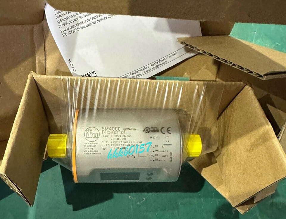 SM4000 IFM Electromagnetic flowmeter brand new | eBay