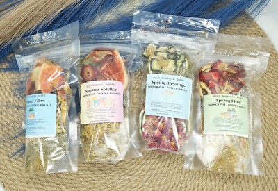 Spring Summer Fall Winter Simmer Pot Kits Potpourri Herbal Pots Home ...