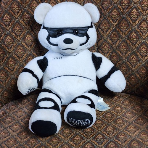 STAR WARS BUILD A BEAR THE FORCE AWAKENS STORM TROOPER White 18 " Plush ...