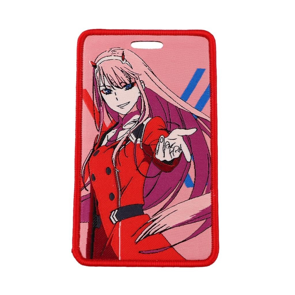 Darling in the Franxx Zero Two Anime Lanyard With Embroidery ID Badge ...