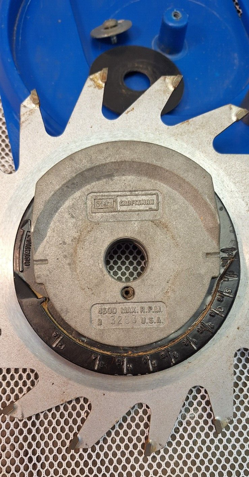 Sears CRAFTSMAN Carbide Tip Adjustable Dado Blade 7" No. 9 3263 | eBay