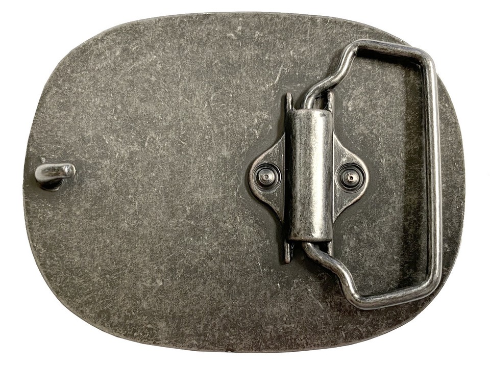 Plain Vintage Belt Buckle Antique Oval Buckle fits 1-1/2" (38mm) Wide ...