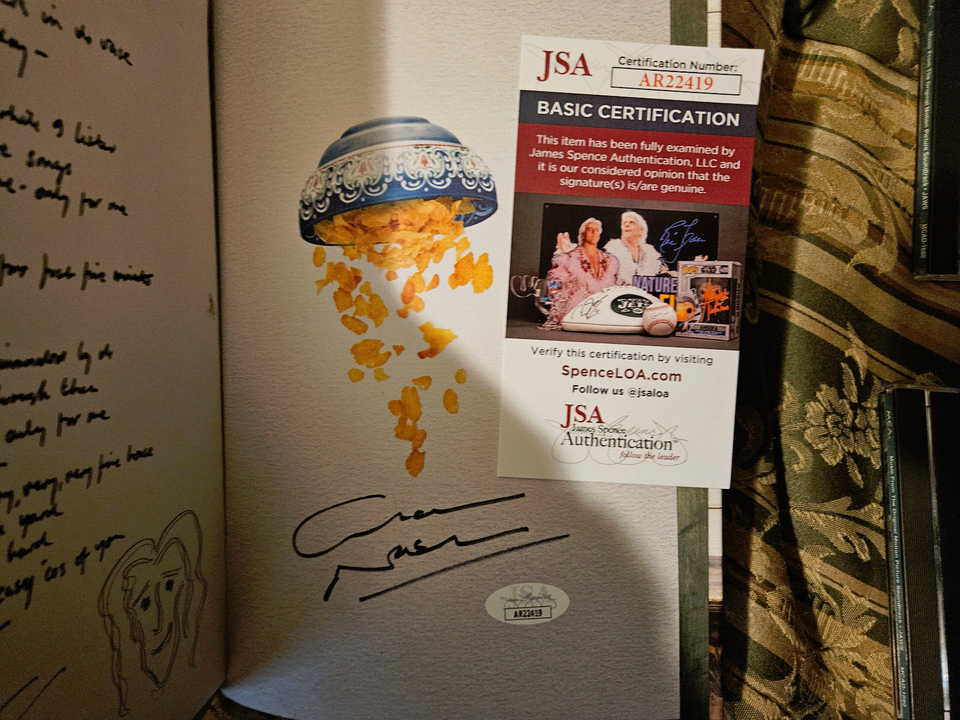 Graham Nash autographed hard cover book Our House JSA Certified | eBay