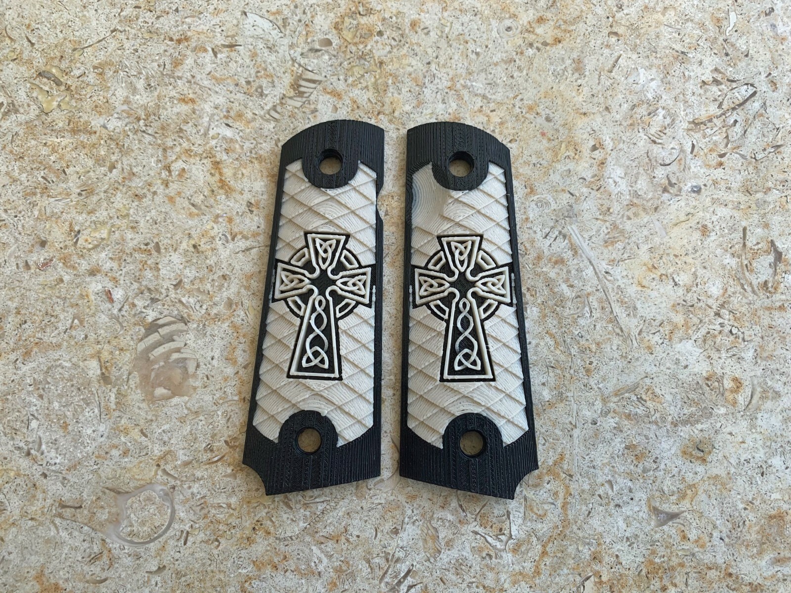 1911 Grips Celtic Cross, Magwell Bottom | eBay