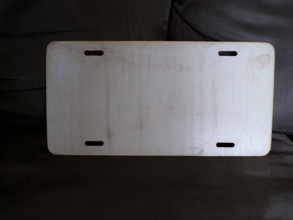 Car Dealership Advertising License Plate plastic Bob Eriksen Chevrolet ...