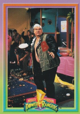 1994 MIGHTY MORPHIN POWER RANGERS SINGLE TRADING CARD # 52 (WALMART ...
