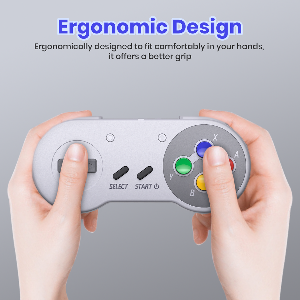 Wired/ Wireless SNES USB Controller For Windows 7 810 PC MAC Linux ...