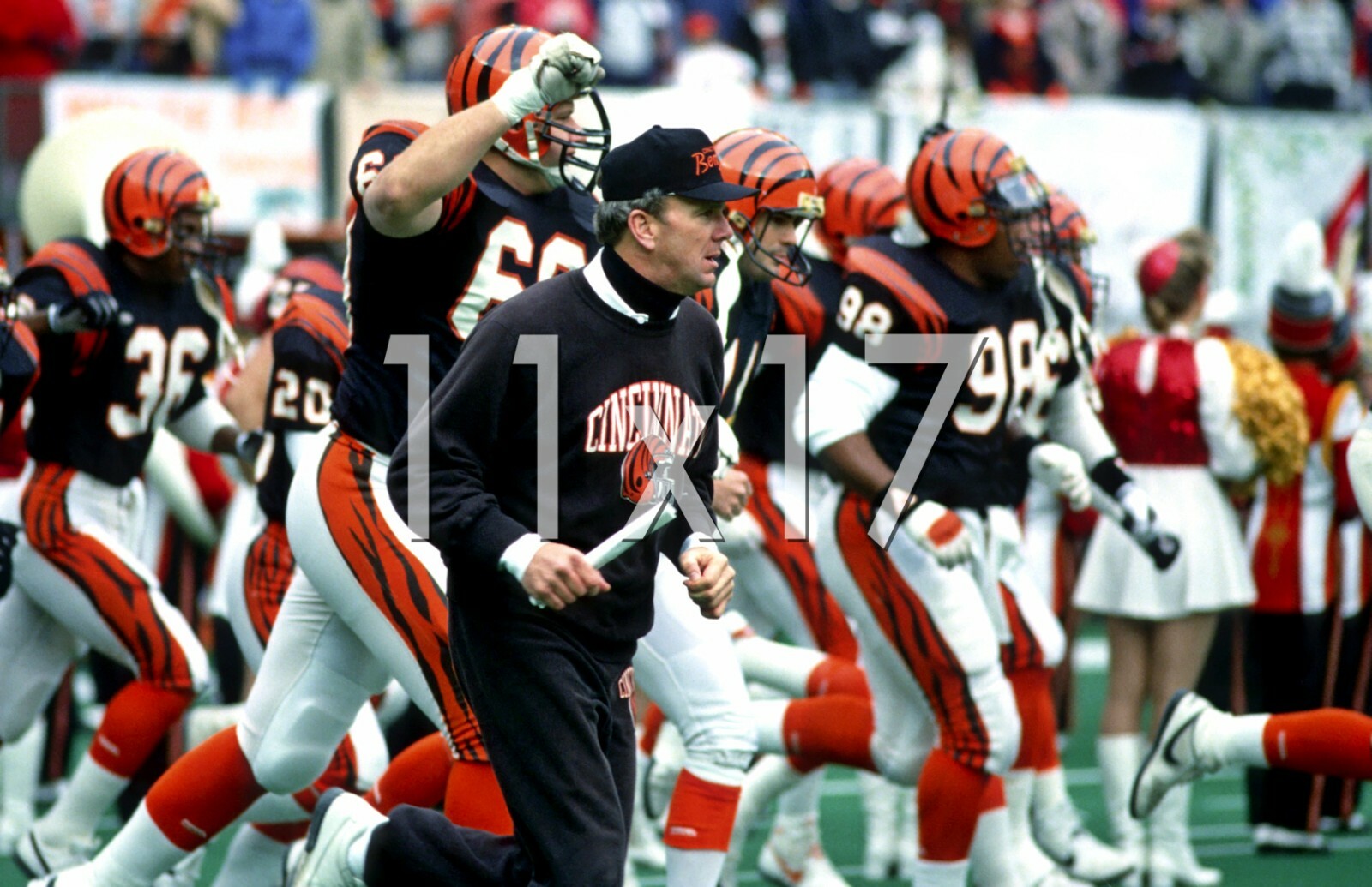 SAM WYCHE Photo Picture CINCINNATI BENGALS Football 8x10 11x14 11x17 ...