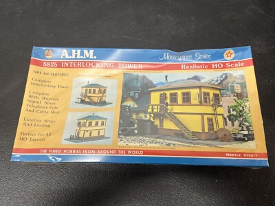 AHM Minikits 5825 HO Scale Interlocking Tower Building Kit NEW SEALED ...