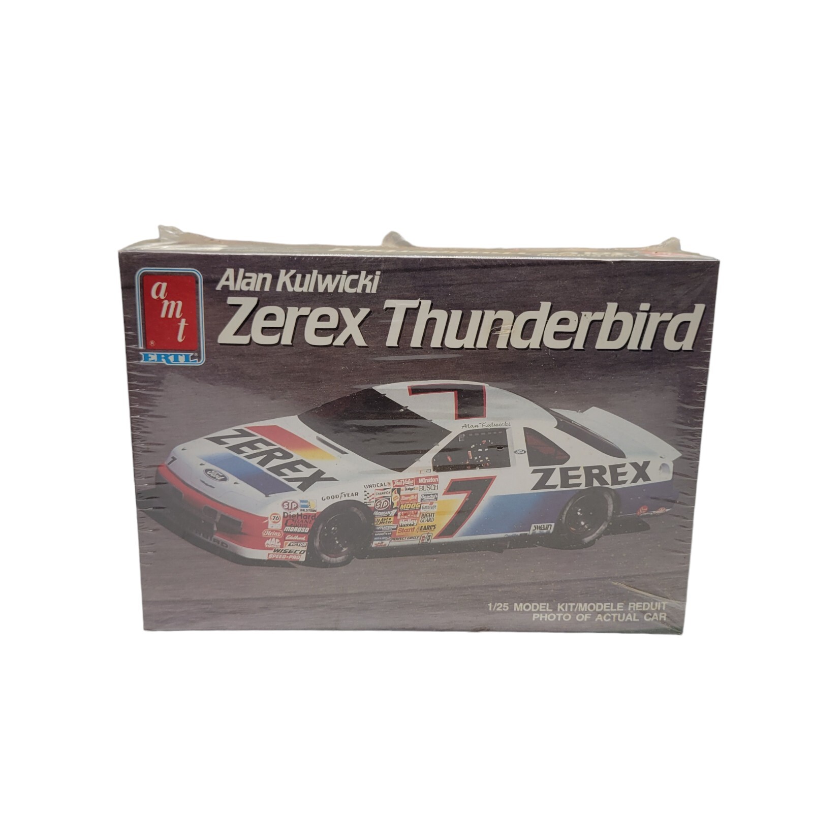 AMT 6739 ALAN KULWICKI Zerex FORD THUNDERBIRD #7 1/25 Model CAR ...