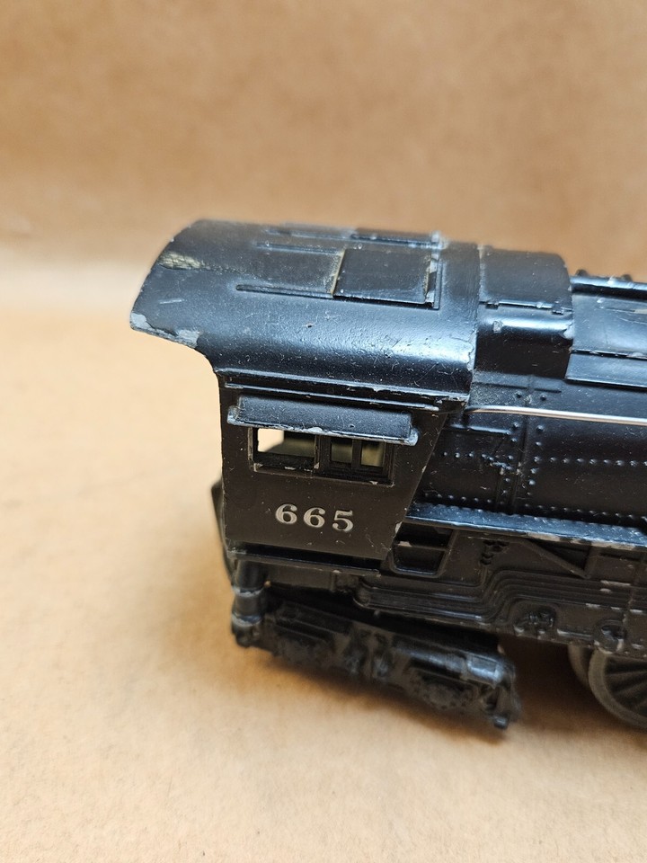 Vintage LIONEL O GAUGE 665 4-6-4 STEAM ENGINE Post-War 1954-59,66 | eBay
