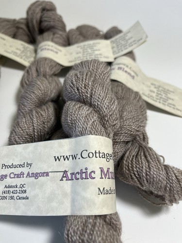 Artic Musk Ox Yarn Qiviut Down Merino Silk Yarn Cottage Craft Angora ...