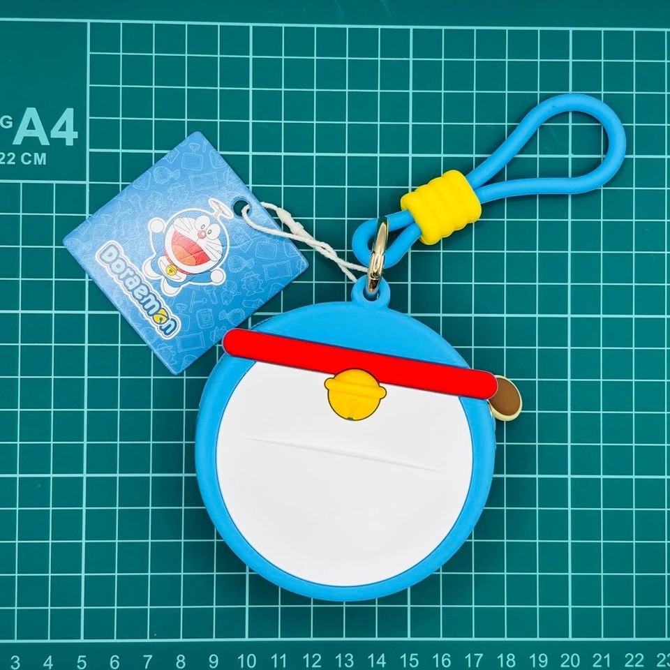 Doraemon Silicone Coin Pouch with 4th Dimensional Pocket Design, Small ...