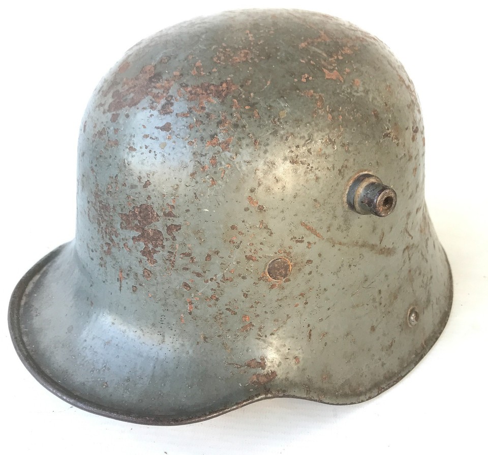 Genuine GERMAN M16 Helmet Stahelm M1916 model WW1 - COMPLETE | eBay