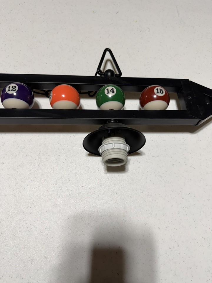 Anheuser-Busch Budweiser Pool Table Bar Light | eBay