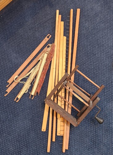 36" Lily Mills 4-Harness Table Loom Accessories & Yarn ~ Great Vintage ...