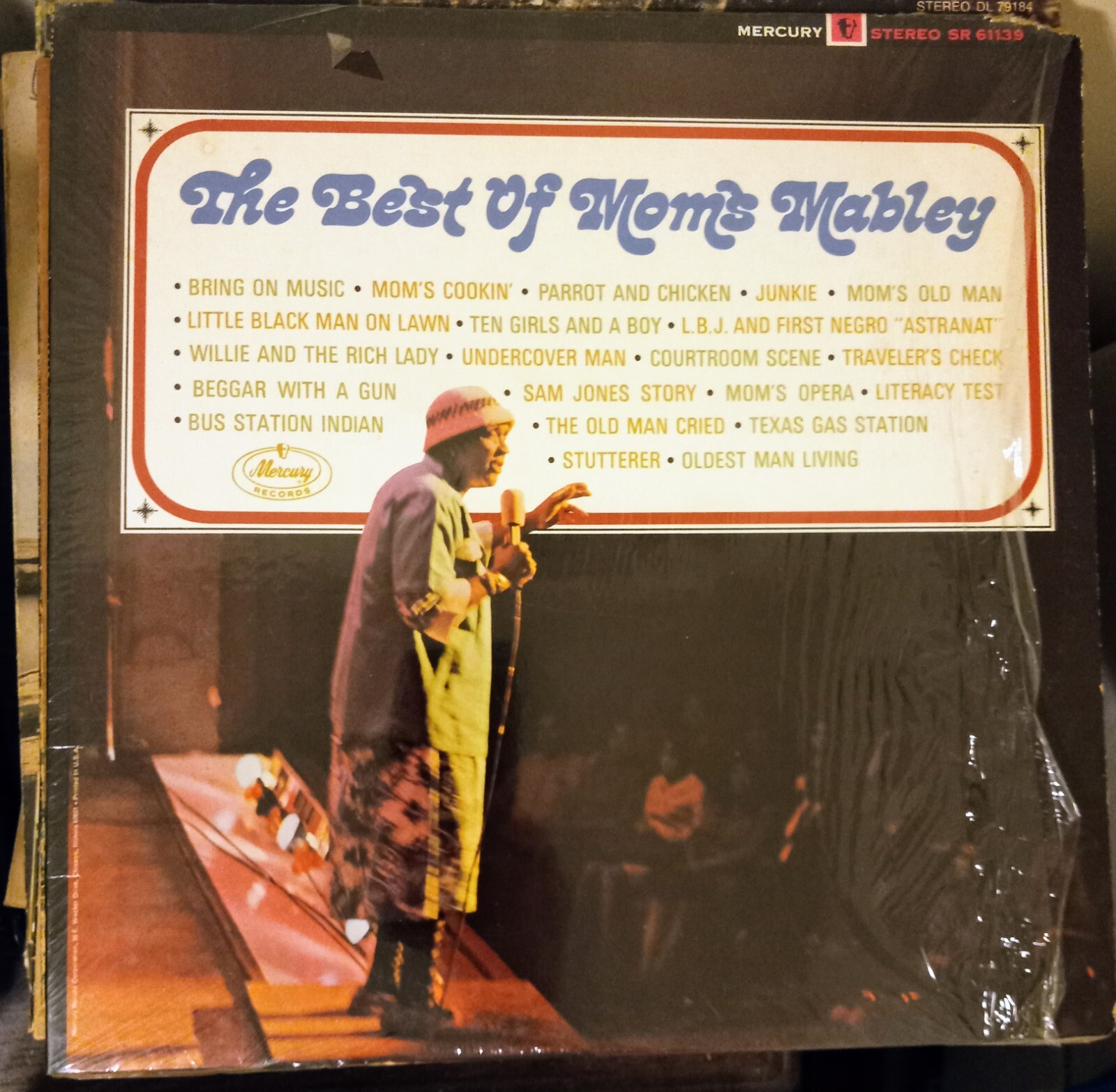 Moms Mabley Vinyl LP The Best Of Moms Mabley Mercury Records 1967 ...