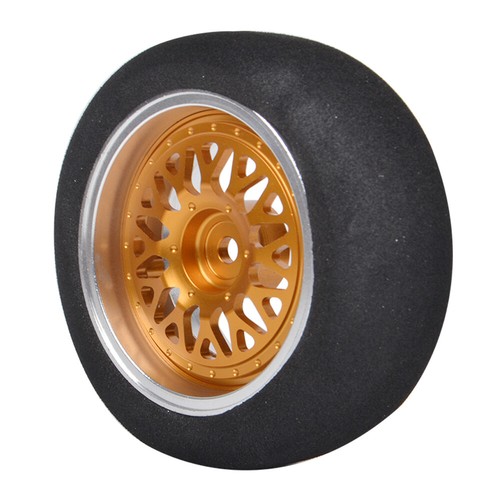 RC 1/10 Racing Car On-road Foam Tires WAlu Wheels 12mm Hex For Tamiya ...