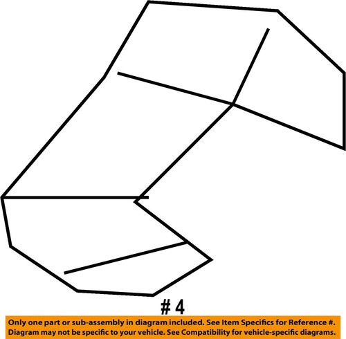 MITSUBISHI OEM Lancer Front Bumper Grille Grill-Bumper Bracket Retainer ...