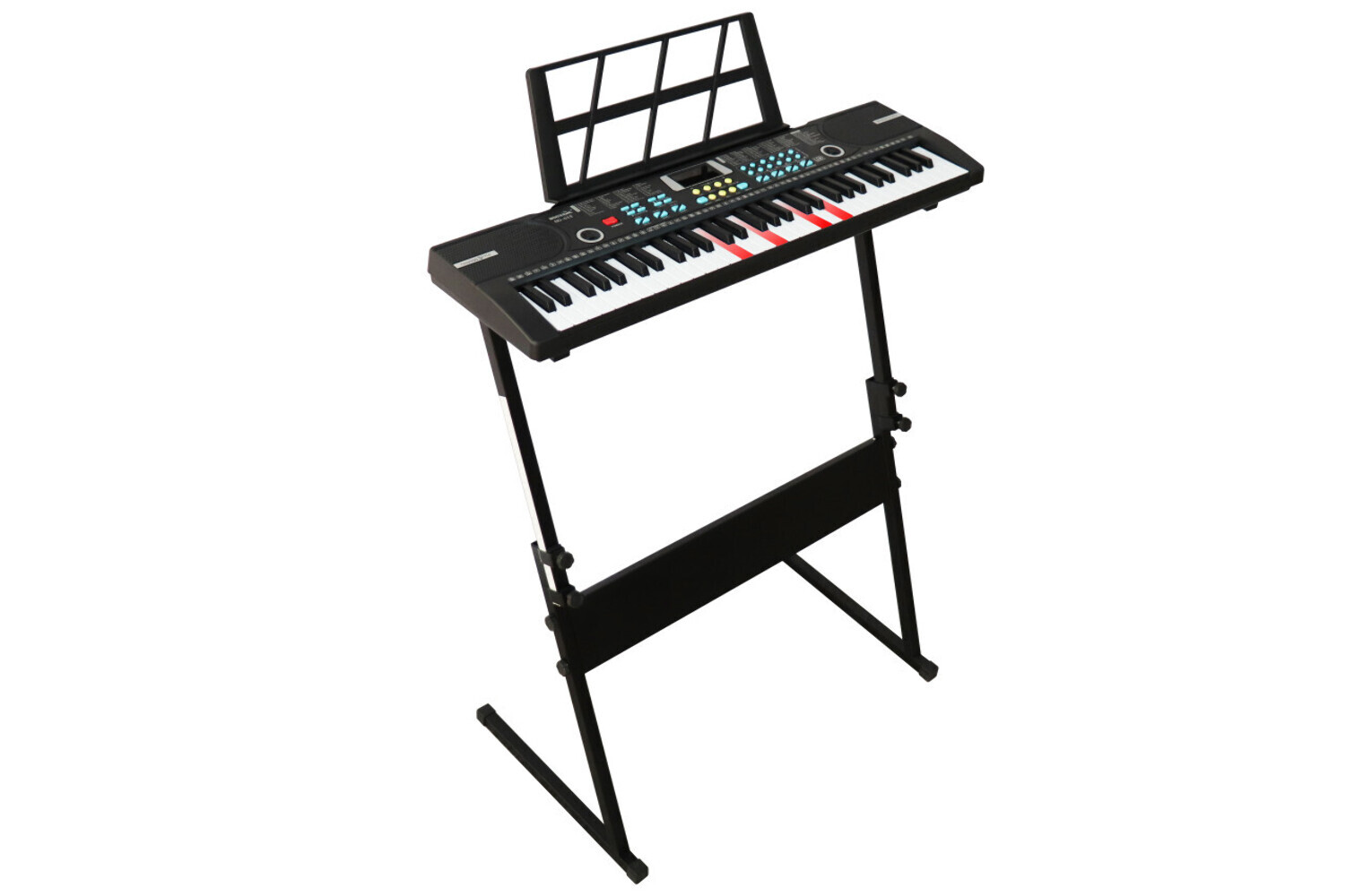 BD Music BD612D 61 Note Beginner Key Lighting Keyboard | eBay