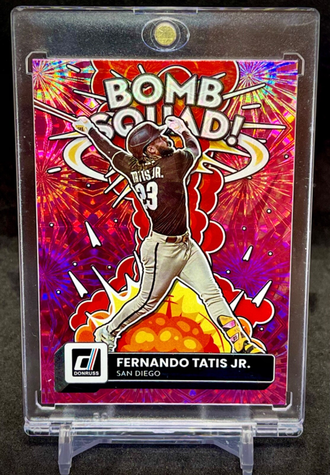 Fernando Tatis Jr Card Refractor HOLOFOIL Pink Variation - Mint NM | eBay