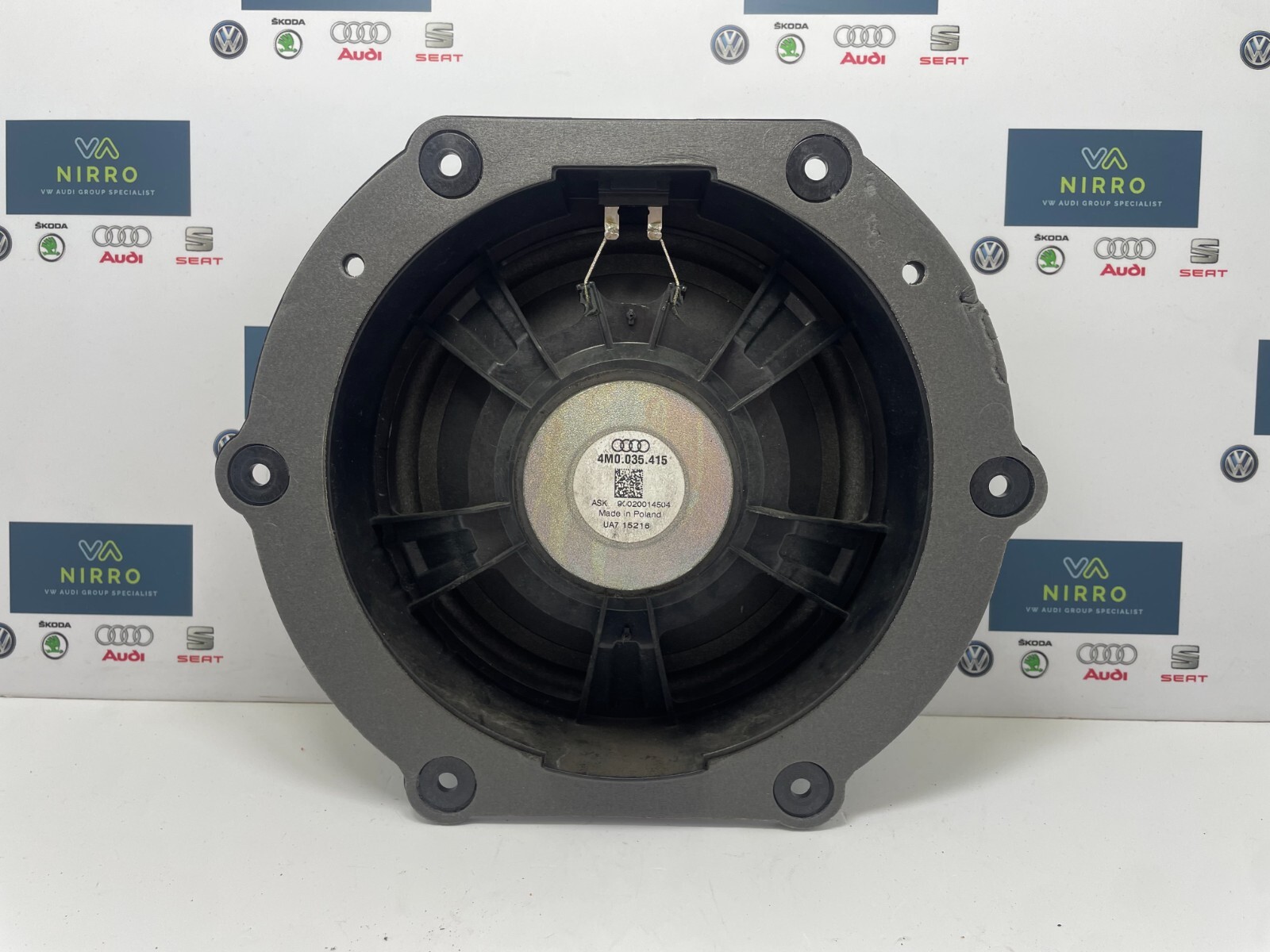 Audi Q7 OEM Front Door Speaker Left/right P/n 4M0035415 for sale online ...