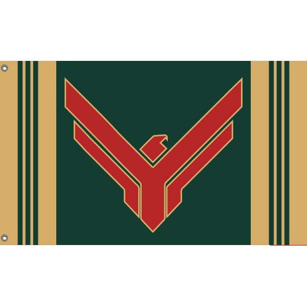 Dune Inspired House Atreides Flag Design, 3x5 Ft / 90x150 cm size, EU ...