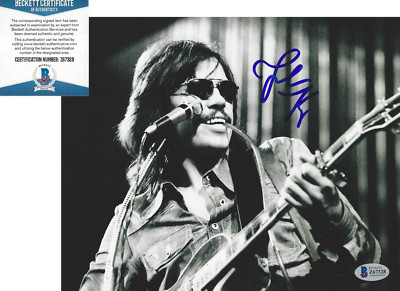 JOHN KAY - STEPPENWOLF BAND LEAD SINGER - SIGNED 8x10 PHOTO J BECKETT COA BAS | eBay