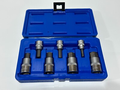 Cornwell Tools CBS-M723S 7pc Metric 6mm-19mm Allen Hex Bit Socket ...