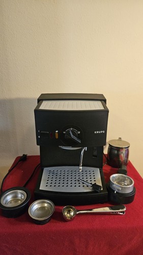 KRUPS Espresso Pronto Type 984 COFFEE Maker Latte Machine Tested ...