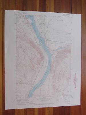 Beverly Washington 1966 Original Vintage USGS Topo Map | eBay