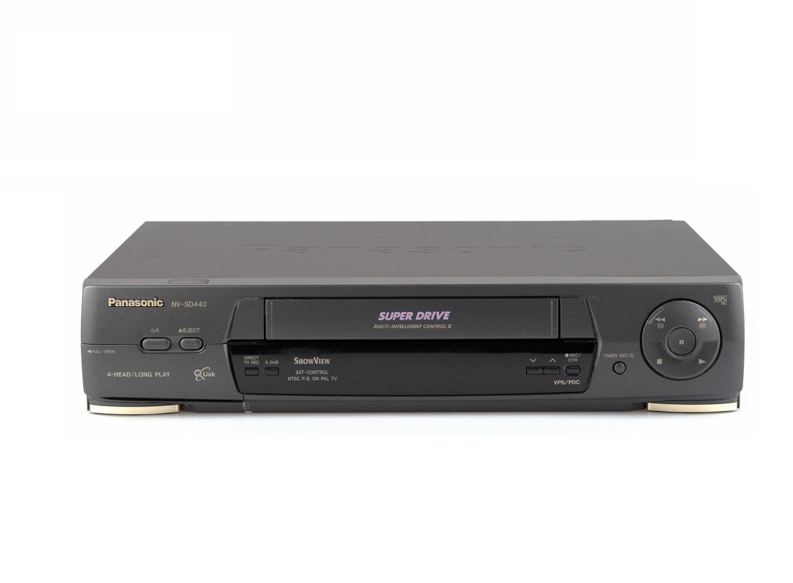 Panasonic VHS Video Tape Cassette VCR Player Recorder Serviced 1 YEAR ...